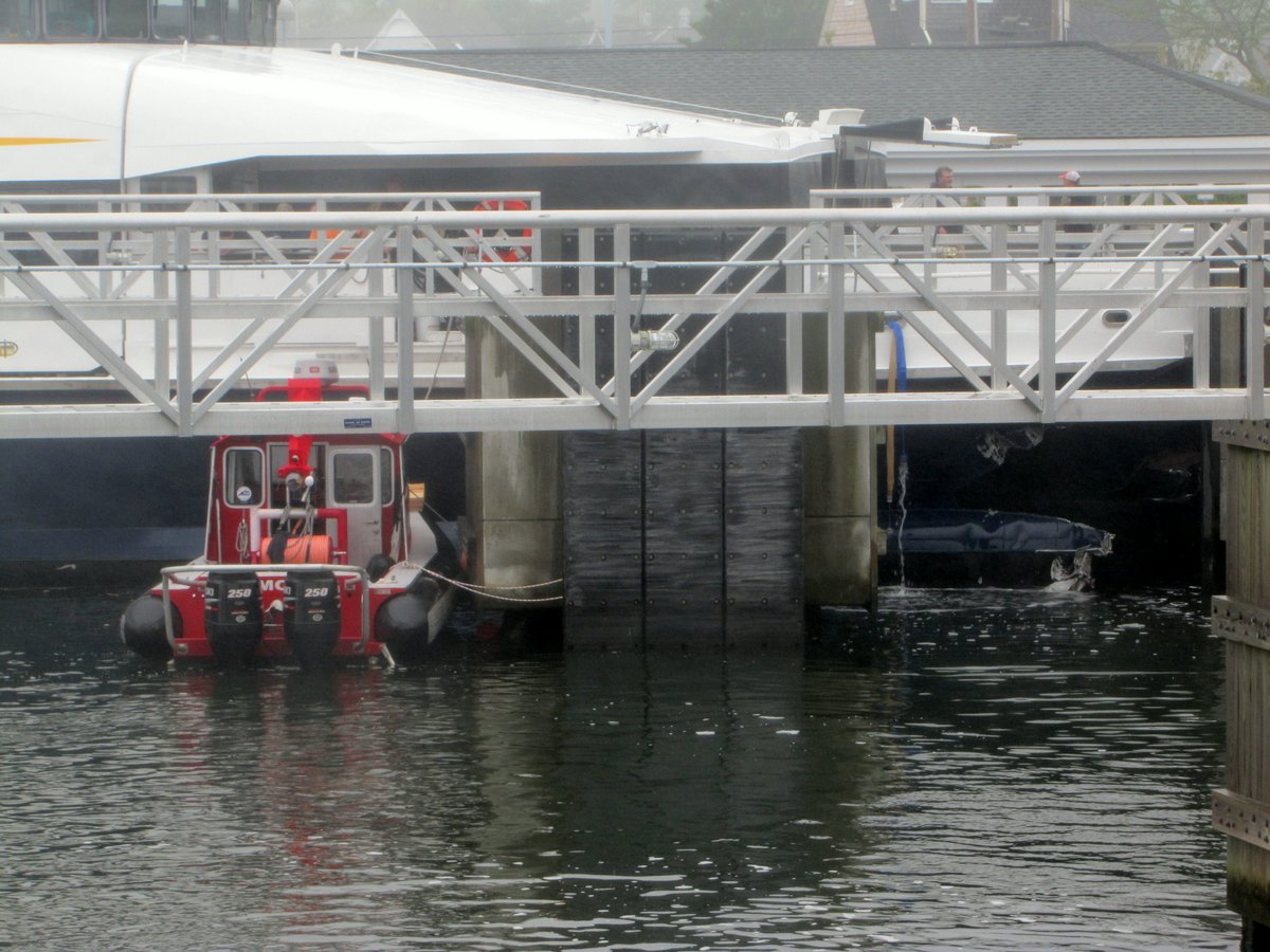 Iyanough Ferry back at dock in Hyannis after Friday night accident ...