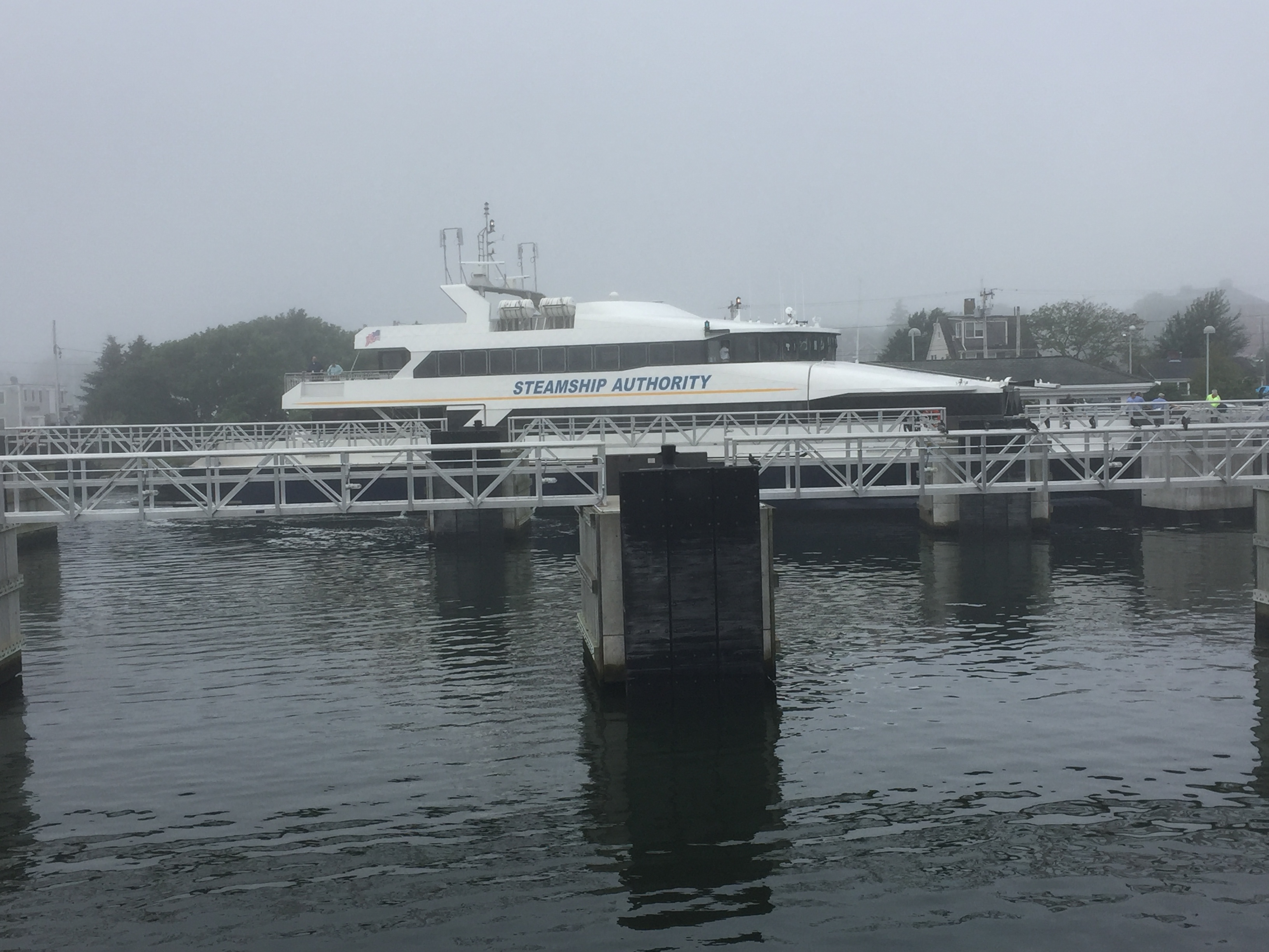 Steamship Authority Officials Happy to See Fast Ferry Back in Service ...