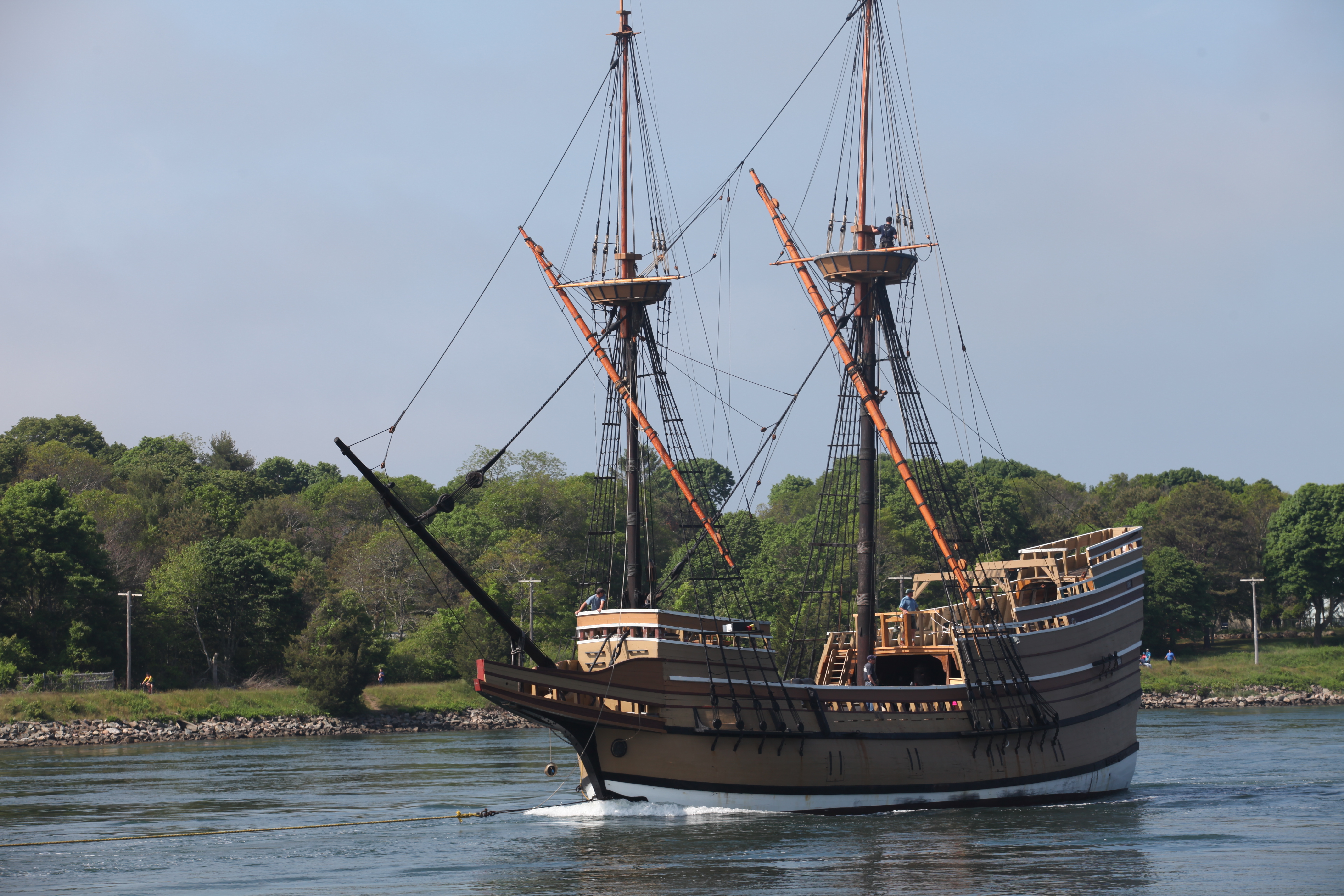 'Mayflower II' Needs Help to Sail for 400th Anniversary - CapeCod.com