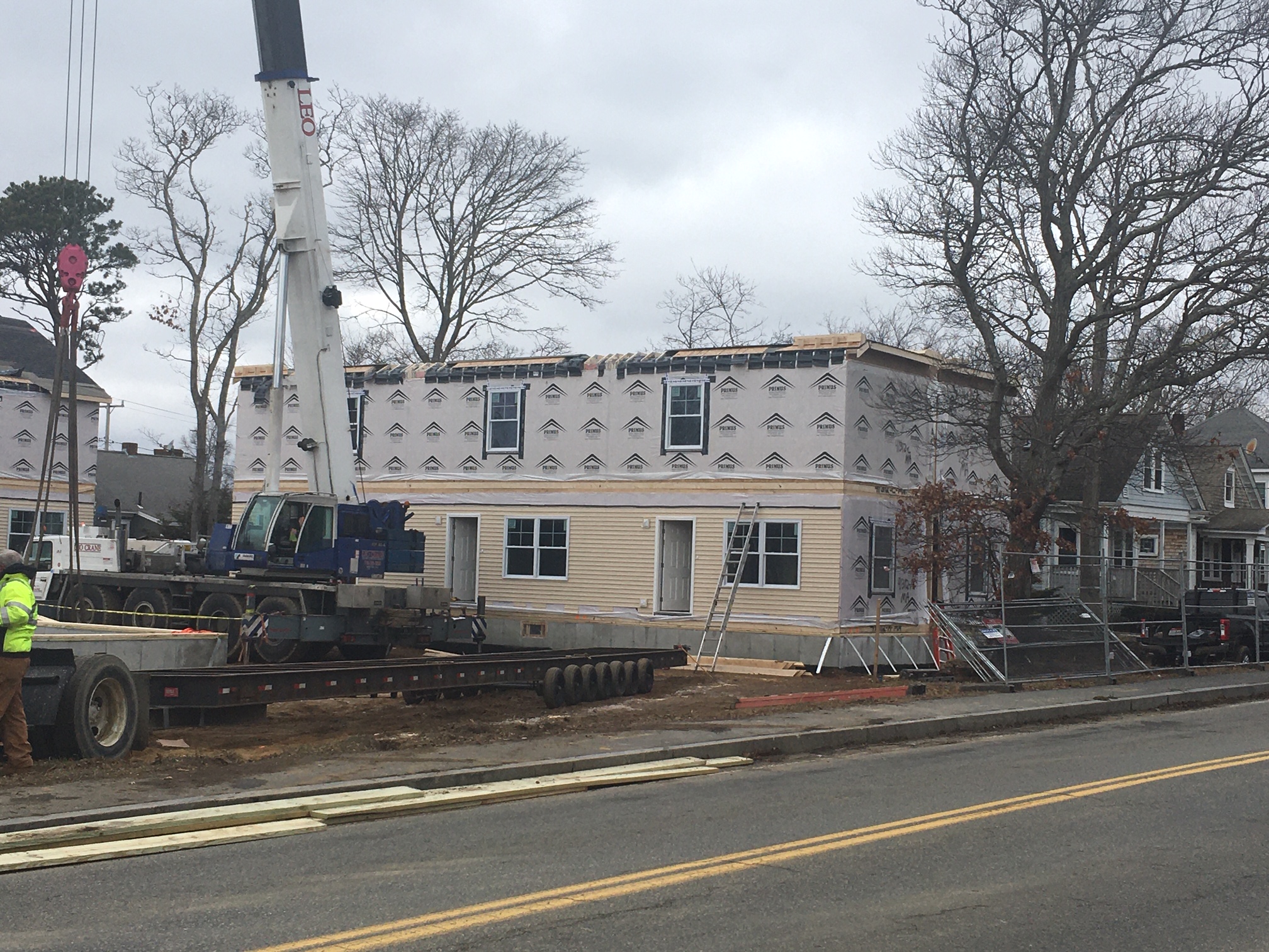 Hyannis Modular Home Project Progressing