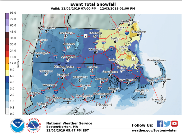 Cape Cod Under Winter Weather Advisory - CapeCod.com