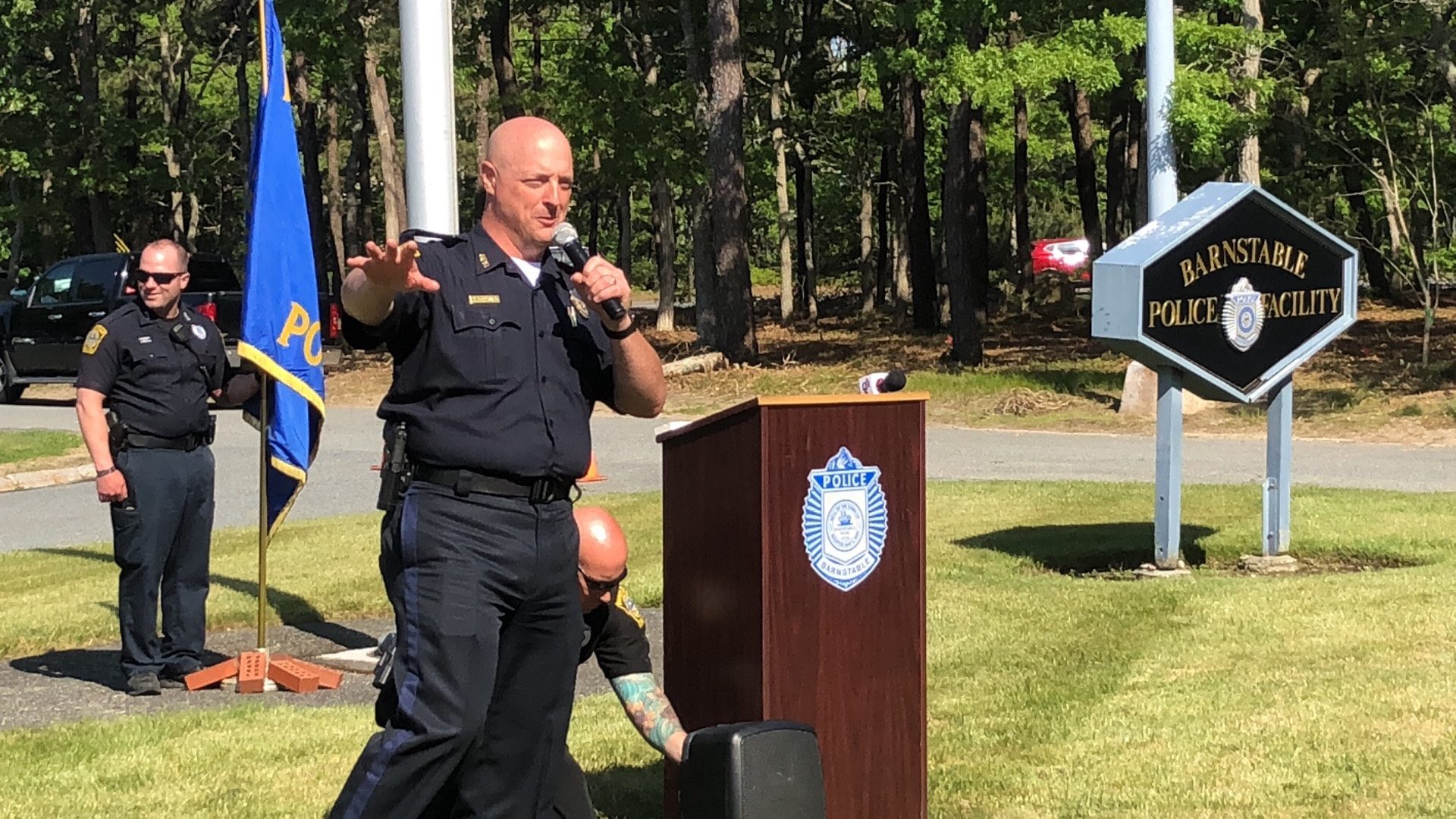 New photos: Swearing In Ceremony of New Barnstable Police Chief Matthew ...