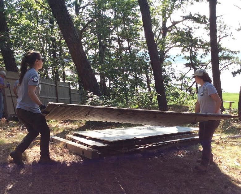 Wellfleet Conservation Trust Begins Removing “Spite Fence”