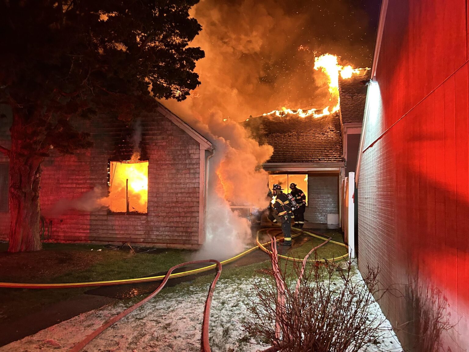 New details Raging fire tears through condo units in Brewster