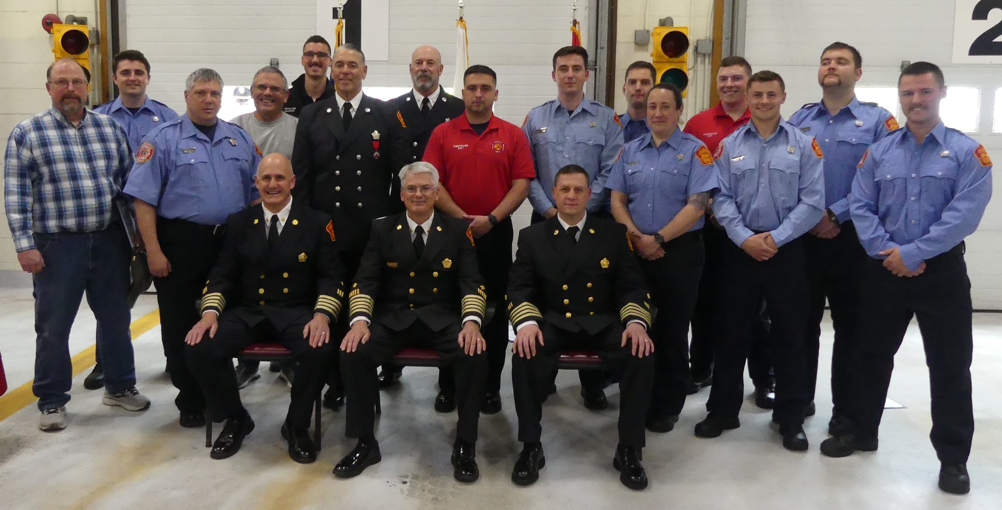 Falmouth Fire-Rescue holds ceremony for swearing in, promotions and ...