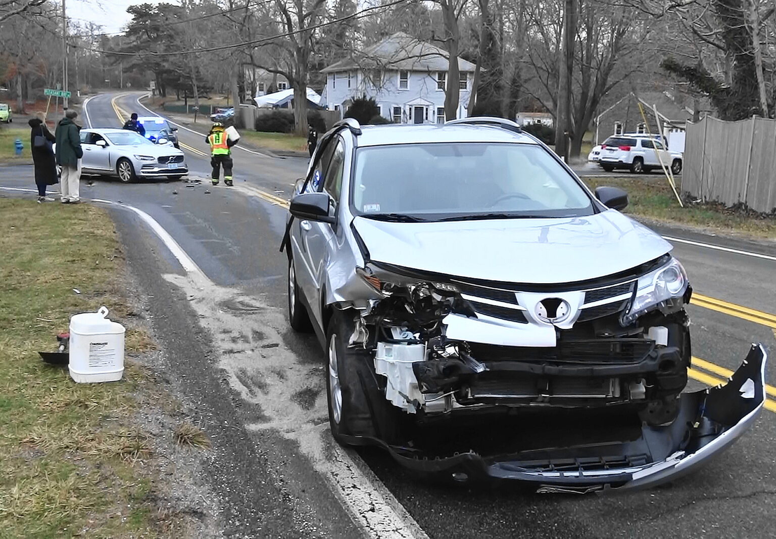Video report: One person taken to hospital after crash at notorious ...