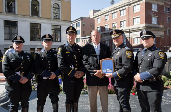 Fallen Barnstable Police Officer remembered in Boston ceremony