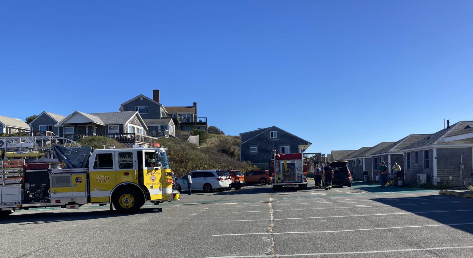 Fire breaks out in Truro condo building