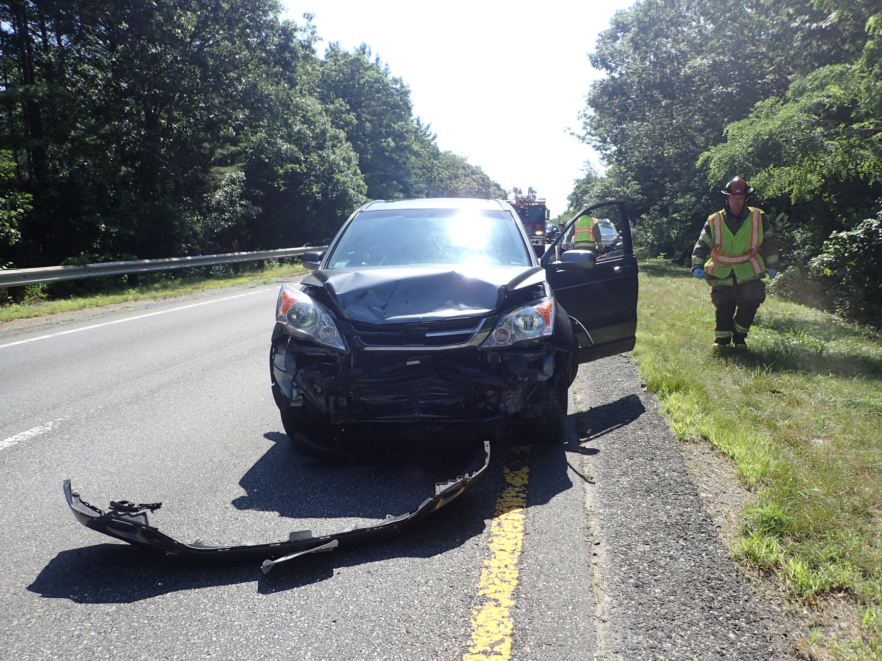 Three Vehicle Crash Stalls Traffic Headed Off Cape