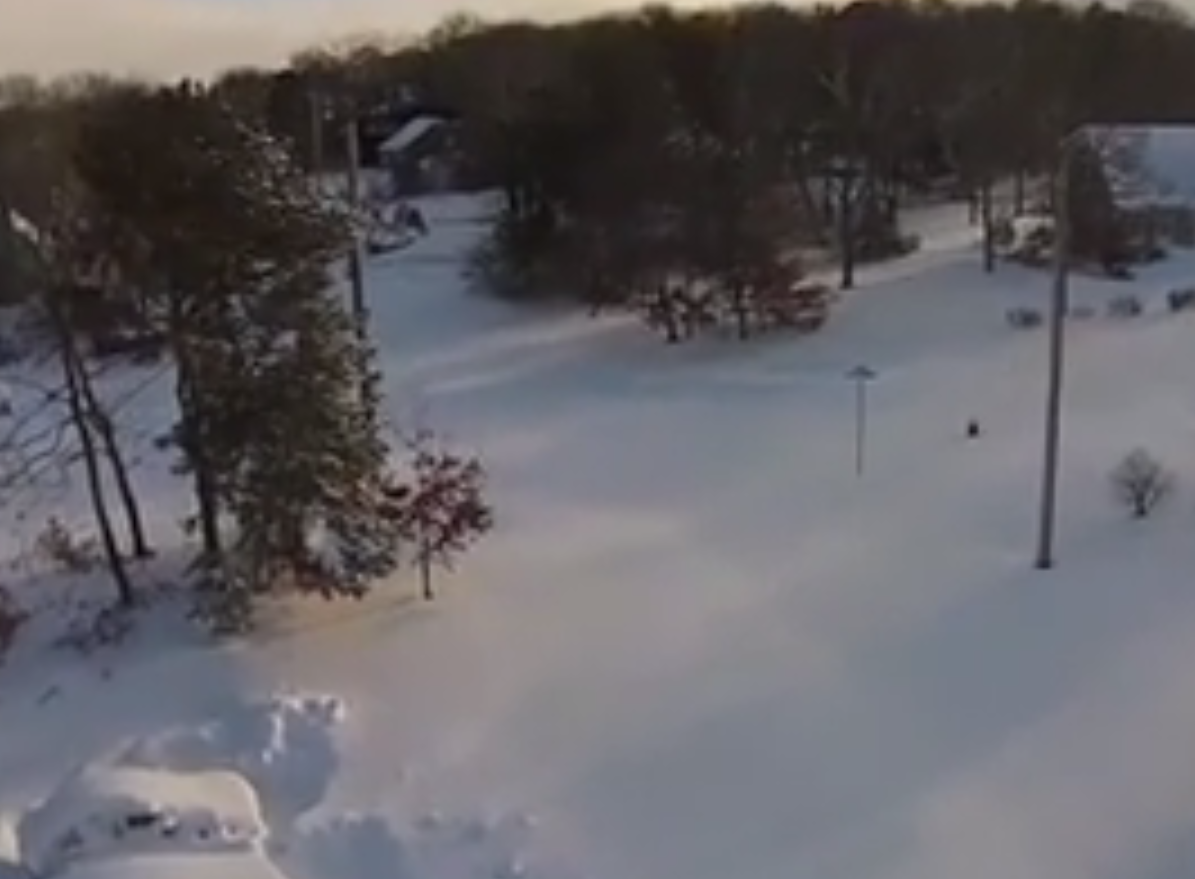 Winter Storm Juno… From Above!